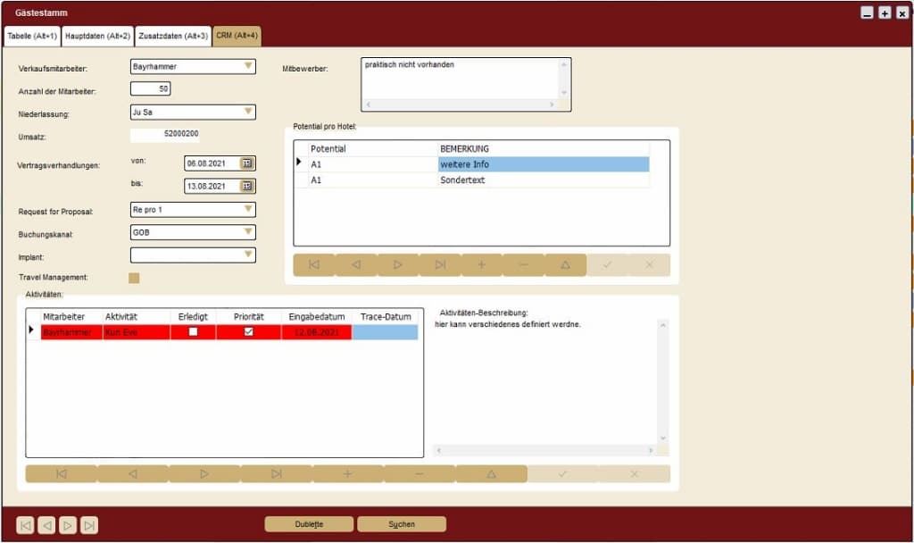 GMS Big Data | Hotelsoftware Modul für Analysen & Statistiken GMS Big Data | Hotelsoftware Modul für Analysen & Statistiken