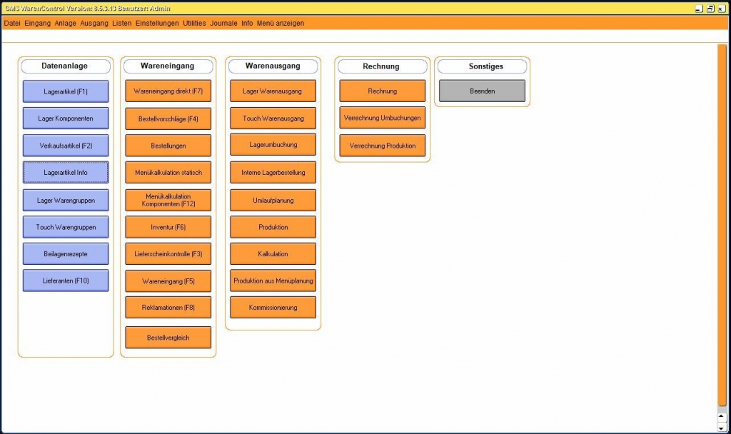 GMS Medizinische Software Module fürs Krankenhausinformationssystem