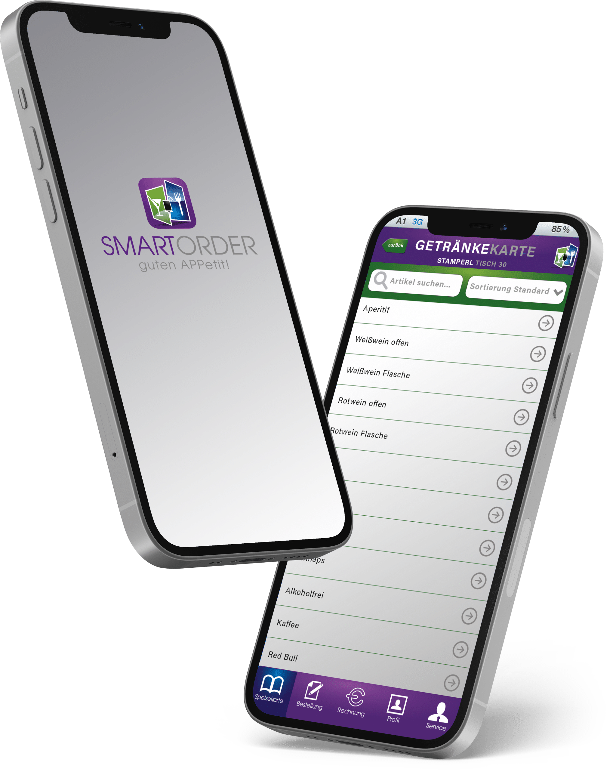 GMS Smart Order basic | Die digitale umweltfreundliche Speisekarte